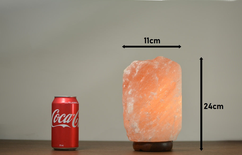 3-5kg Himalayan Salt Lamp (Timber Base) – The Salt Lamp Shop NZ